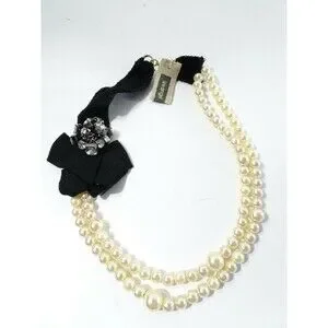 Neiman Marcus | Jewelry | Lee Angel Neiman Marcus Pearlized Black ...